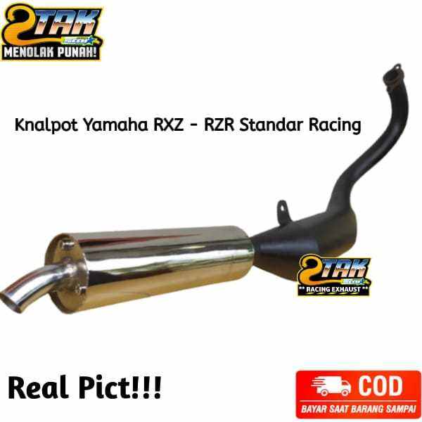 Knalpot Standar Racing Yamaha Rxz - Rzr Suara Garing Gemrincing Dan Bertenaga | Lazada Indonesia