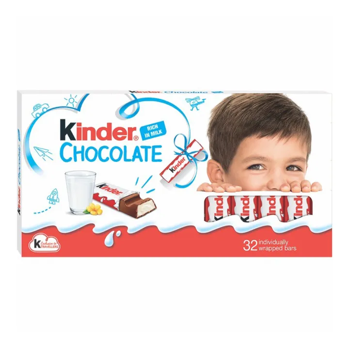 Kinder Chocolate, 32 individually wrapped bars 400g | Lazada PH