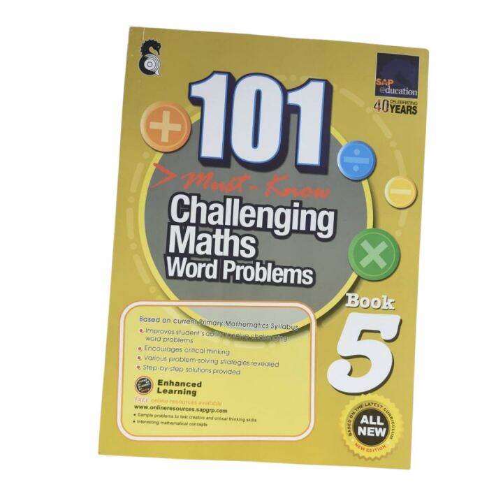 101 Must-know Challenging Maths Word Problem (Grade 5) | Lazada PH