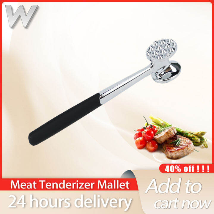 Meat Tenderizer Hammer Mallet Tool Pounder For Tenderizing Steak Beef