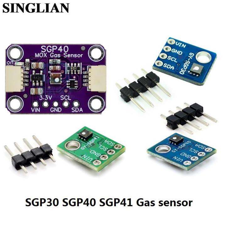 Gy Sgp30 Sgp40 Sgp41 Gas Sensor Module Multi Pixel Gas Sensor Tvoceco2 Air Quality Formaldehyde 