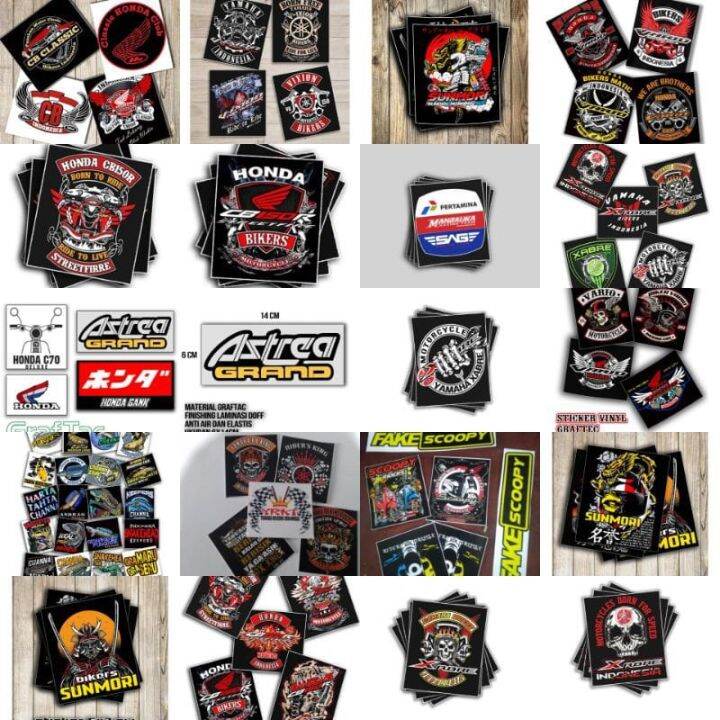 ISI 5 Stiker , sticker Bikers sticker motor sticker helm sticker ...