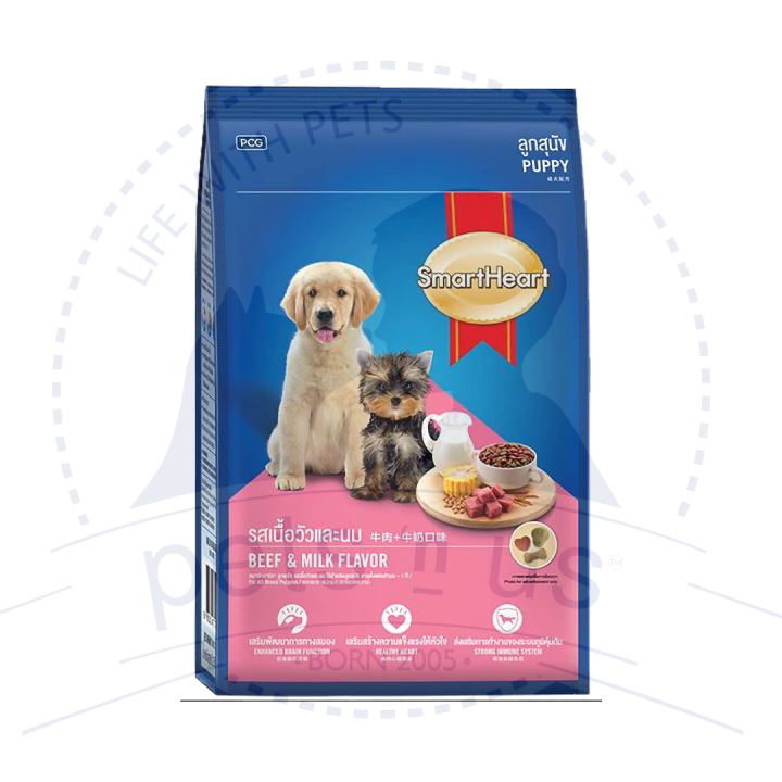 SmartHeart Puppy Beef & Milk 1.5kg | Lazada PH