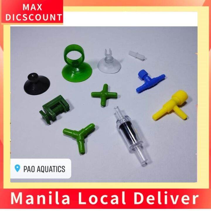 aquarium airpump splitter connector air controller suction cap ...