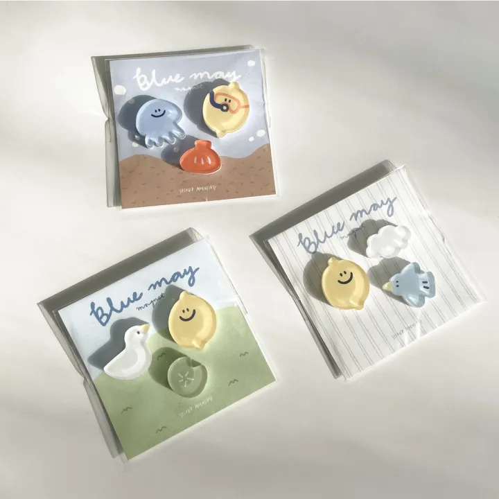 พรีเมี่ยม Second Morning • - Blue May Magnet 3 Types | Lazada.co.th