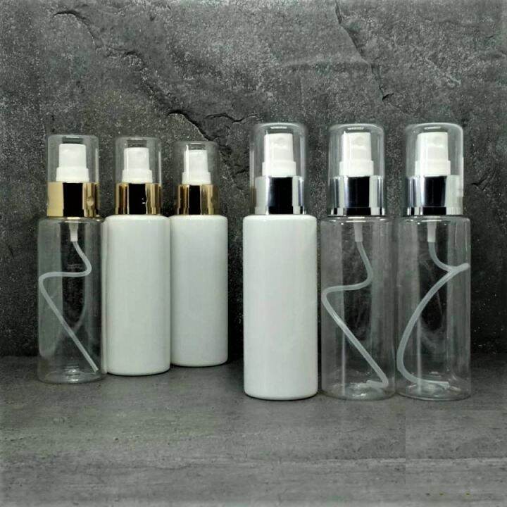 BOTOL RF 100ML PUTIH CLEAR SPRAY GOLD FULLCAP / BOTOL SPRAY GOLD 100ML ... BOTOL RF 100ML PUTIH CLEAR SPRAY GOLD FULLCAP / BOTOL SPRAY GOLD 100ML ...