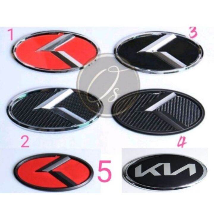 KIA EMBLEM FRONT REAR LOGO KIA FOR KIA K2 K3 K5 sorento forte BADGE 11CMX5.6/130CMX6.5CM new ...