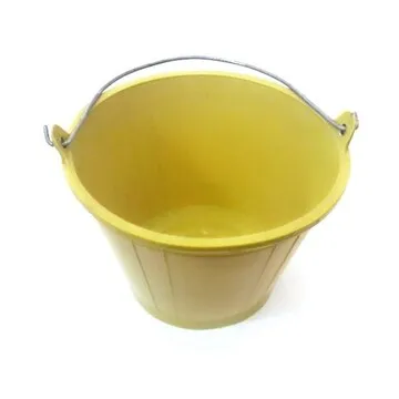 PVC YELLOW CEMENT PAIL WITH STEEL HANDLE|BALDI SIMEN|CEMENT TONG|TONG ...