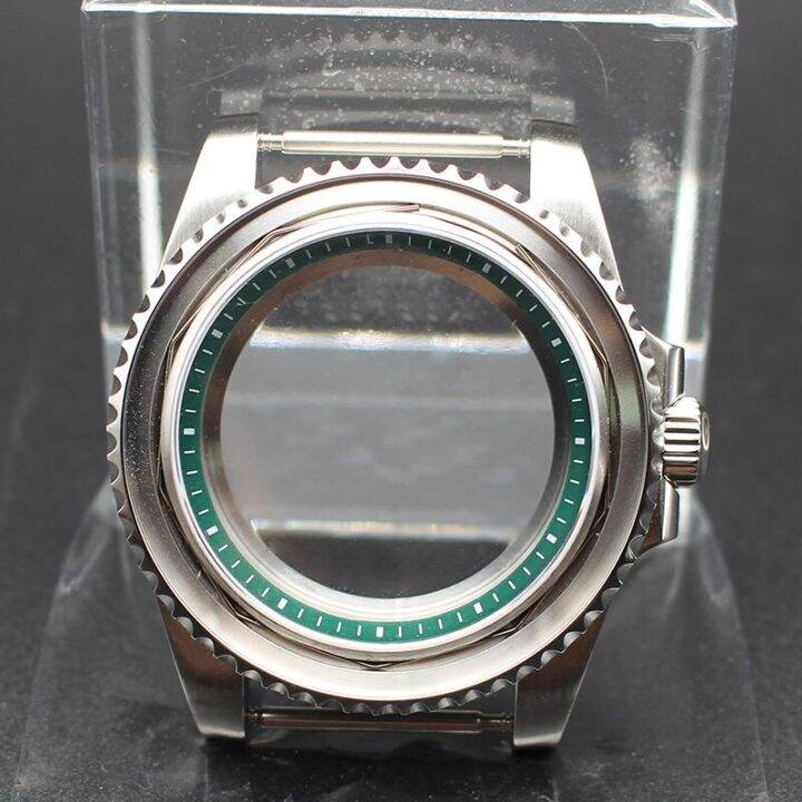40Mm Submariner Case Men's Watches Sapphire Crystal For Seiko Nh35 Nh36 ...