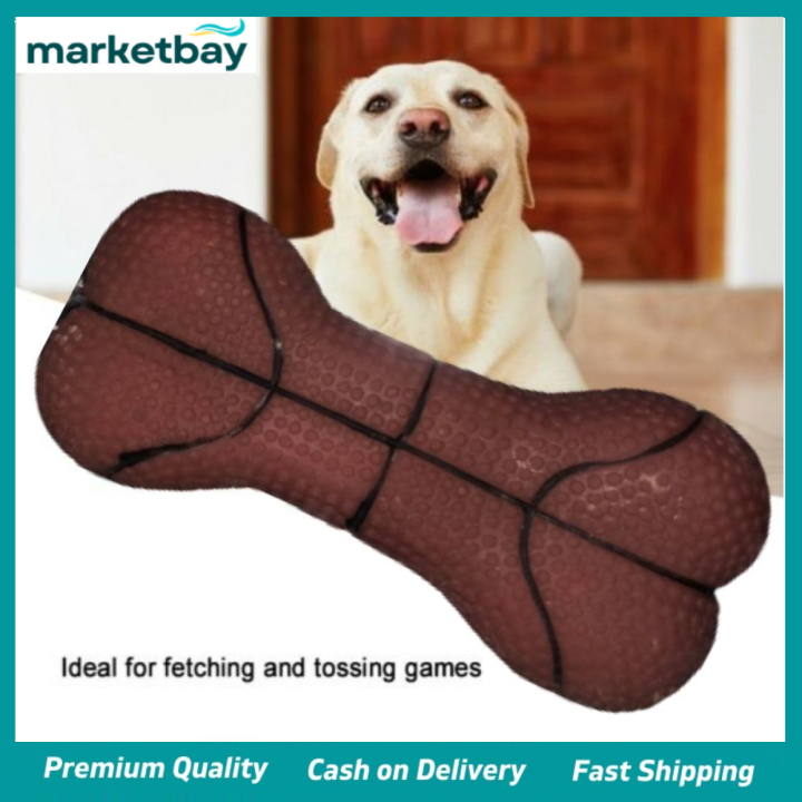 Marketbay Pet Bone Shape Chew Toys For DogsToy Molar Bone For Dog Pet ...