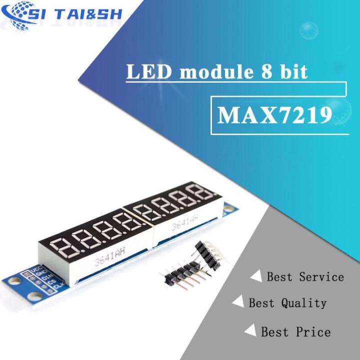 1PCS/LOT MAX7219 Led Module 8-Digit 7 Segment Digital LED Display Tube For arduino MCU 100% new ...
