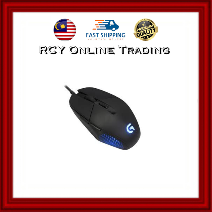 （Warranty） Logitech G302 DAEDALUS PRIME MOBA GAMING MOUSE | Lazada