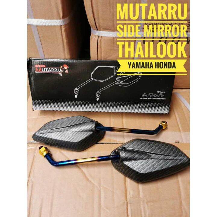 MUTARRU side mirror 2tone yamaha | Lazada PH