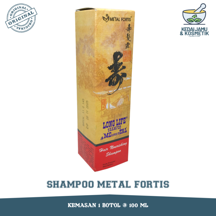 SHAMPOO METAL FORTIS 100 ML | Lazada Indonesia