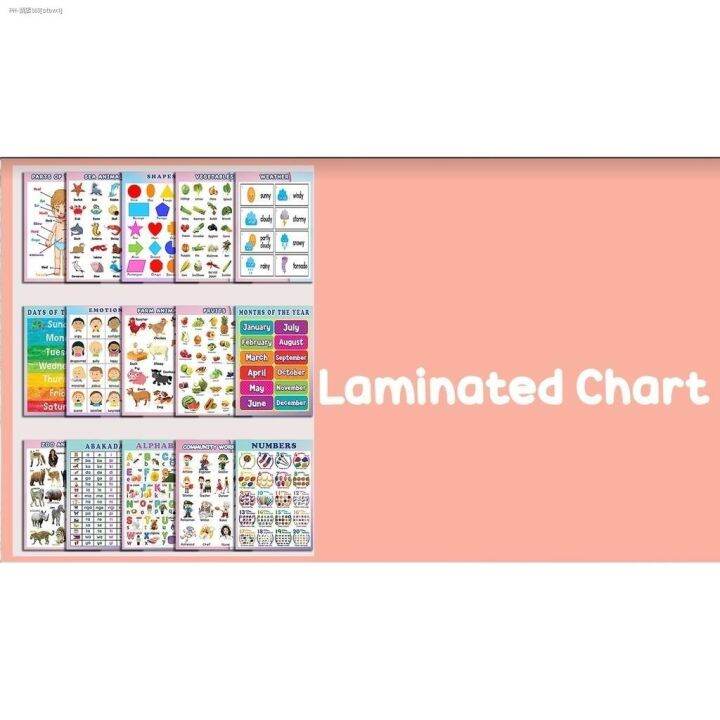 COD Bundle laminated educational boards | Lazada PH