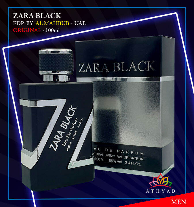 ZARA BLACK Original Arabic Perfume | Lazada