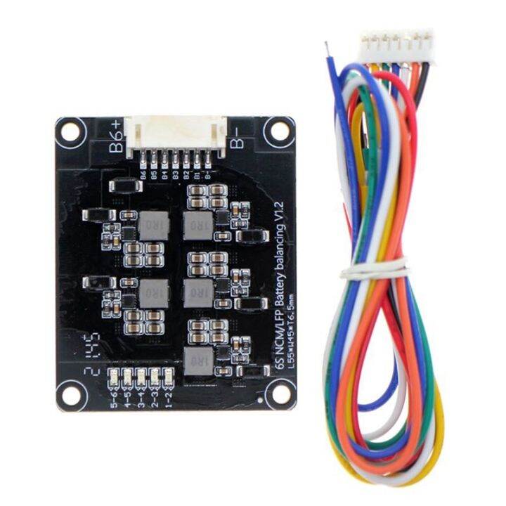 1.2A 6S Active Equalizer Balancer Equalizer Module Li-Ion Lifepo4 Lithium Battery Active ...