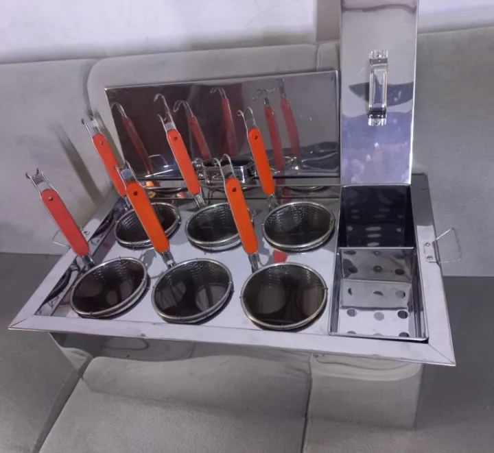 Panci Mie Ayam 6 Lubang Stainless Anti Karat, 1 set | Lazada Indonesia