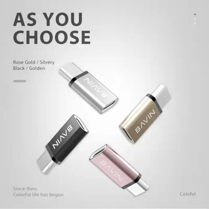 BAVIN OTG Adapter Android to type-c Conversion for Charging and Data ...