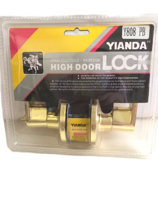 uni design yd-808sf/ab/pb.yianda door lock level type handle | Lazada PH