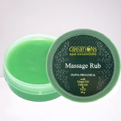 Creations Spa Essentials Rub (50g) - OLIVA ORGANICA | Lazada PH