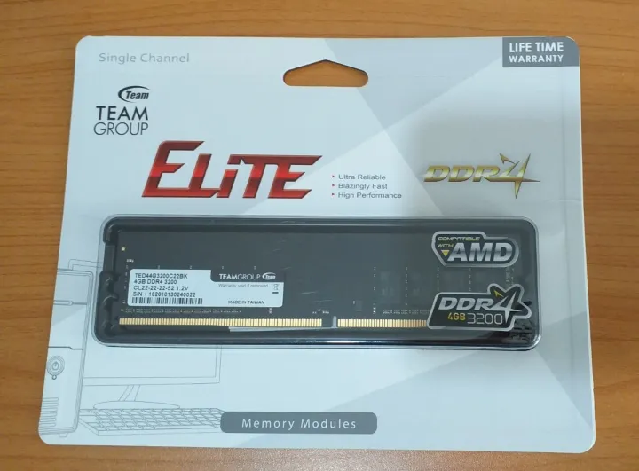 Team Elite 4GB DDR4 3200 Desktop Memory | Lazada PH