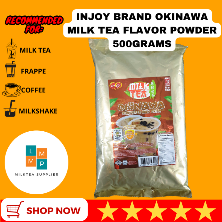 OKINAWA POWDER MILKTEA INJOY BRAND 500 GRAMS - LMMP MILKTEA SUPPLIER PH ...