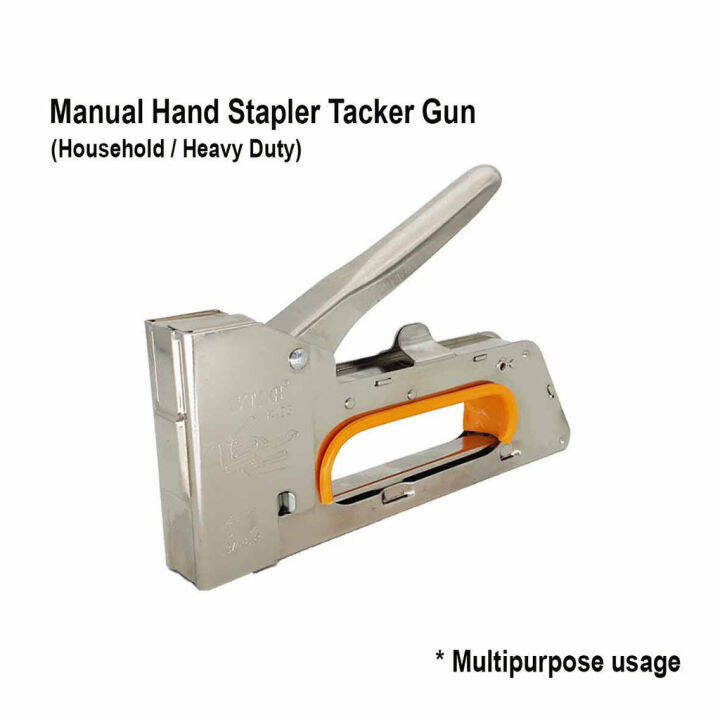 Heavy Duty Hand Stapler Tacker Staple Gun R23 No.13 4mm 6mm 8mm for ...