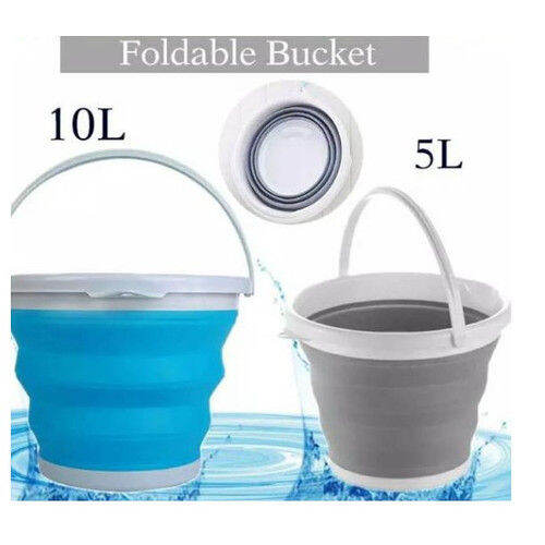 ember Lipat 5L Dan 10L Water Bucket Foldable Collapsible [COD] | Lazada ...