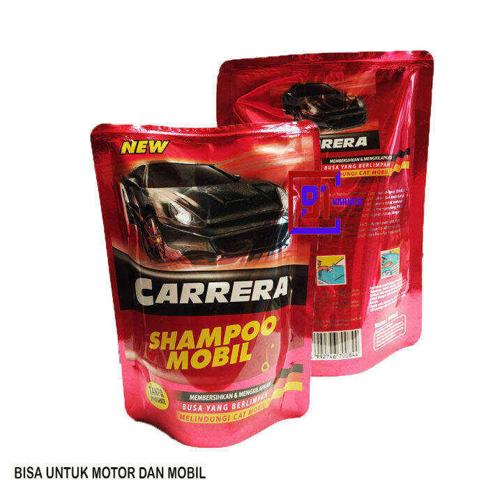 CARRERA Shampoo Motor dan Mobil / sampo Busa Melimpah Serta melindungi ...
