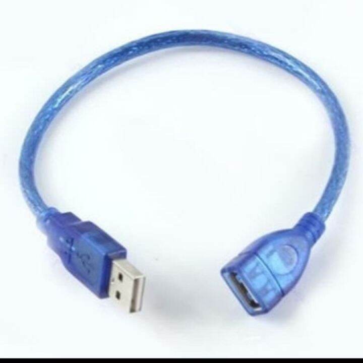 USB EXTENSION PENDEK 30CM AM / AF USB 2.0 MALE FEMALE | Lazada Indonesia
