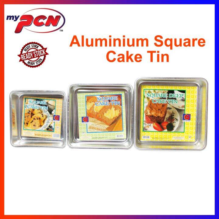 Aluminium Tier Square Multilayer Birthday Cake Tins/ Cake Pans/ Cake ...