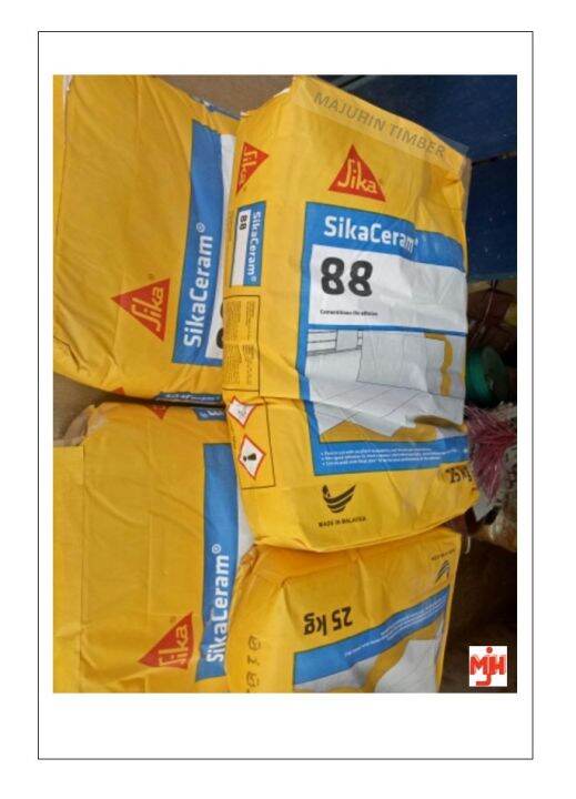 Sika Ceram 88 Tile Adhesive Cement Gum - 25kg [Majuhin] | Lazada