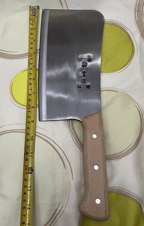 Super SOLID 9" Inches Butchers Cleaver knife HIGH CARBON Blade with 6MM ...