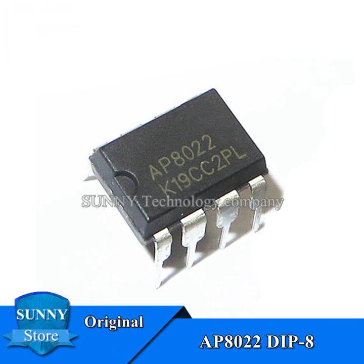 10ชิ้นเดิม AP8022 DIP-8 AP8022H DIP8ชิปวงจรรวมใหม่เดิม | Lazada.co.th