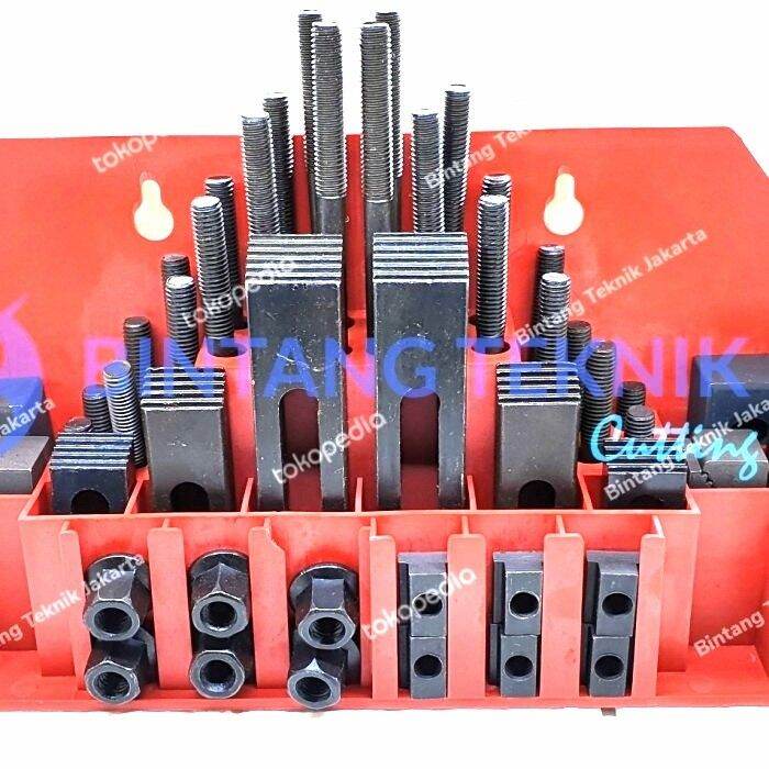 CLAMPING KIT M16 , CLAMPING NUT M16 MILLING TABLE | Lazada Indonesia