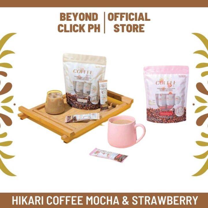 HIKARI COFEE MOCHA/ HIKARI COFFEE STRAWBERRY/ Hikari Coffee Slimming Coffee Detox Slim For ...