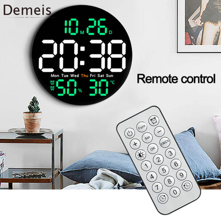 Digital Wall Clocks Large Screen With Timing Countdown Function For ...