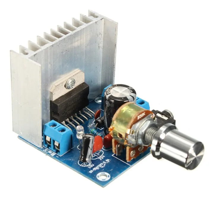 AC DC12V TDA7297 2x15W Motorcycle Power Amplifier Board Digital Stereo ...