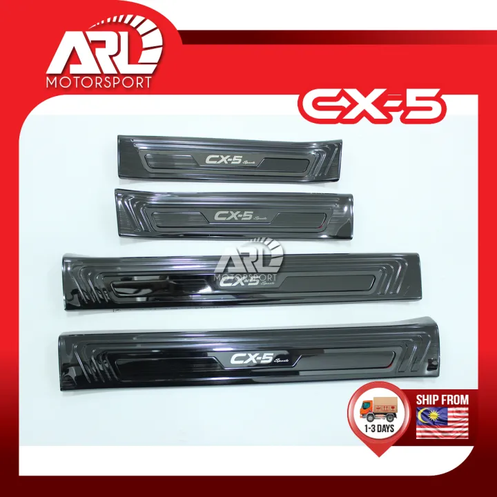 Mazda CX5 CX-5 (2nd Gen) Door Step (Inner / Outer) Scuff Plate Door ...