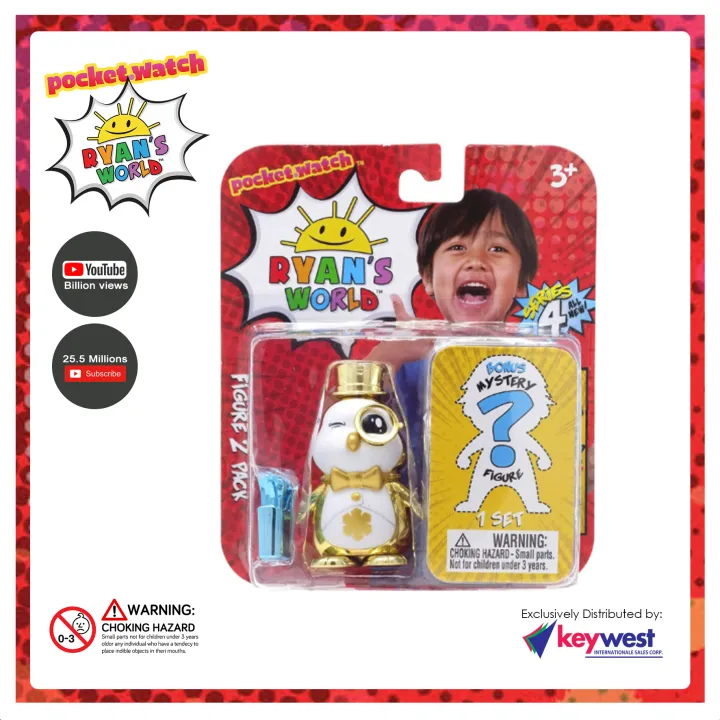 RYAN'S WORLD Figures 2 Pack Series 4 - Posh Peck Sold by Keywest ...