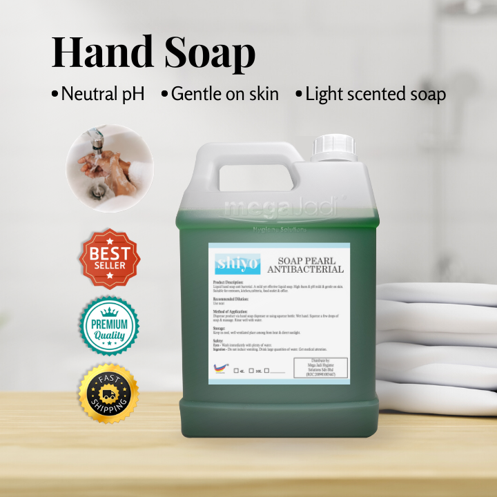 【4 Litre】Hand Wash pH Balance / Hand Soap Antibacterial Liquid ...