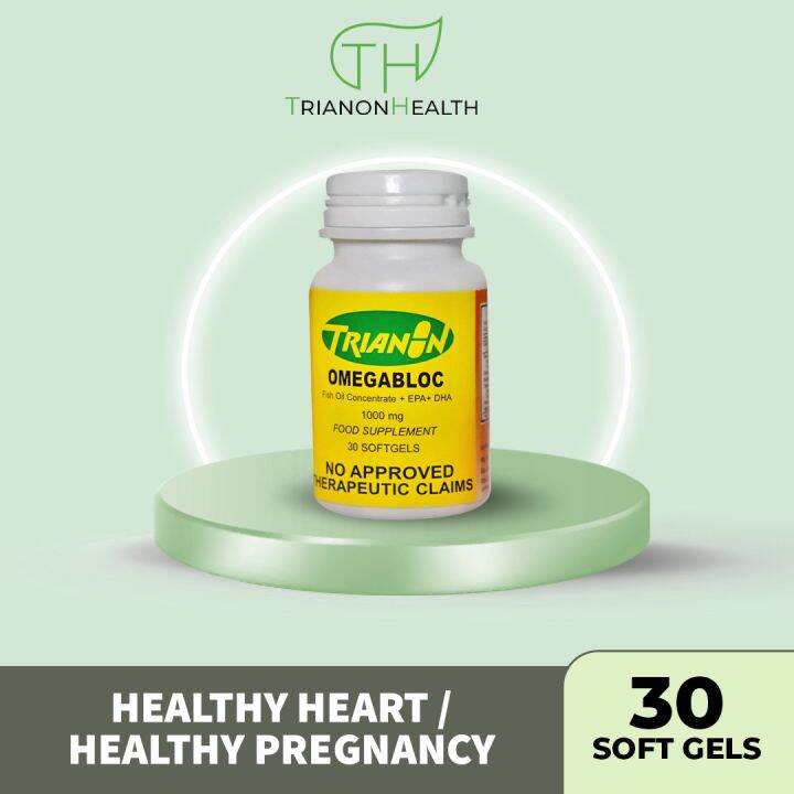Omegabloc Omega 3 Fish Oil EPA DHA (30 softgel capsules) | Lazada PH