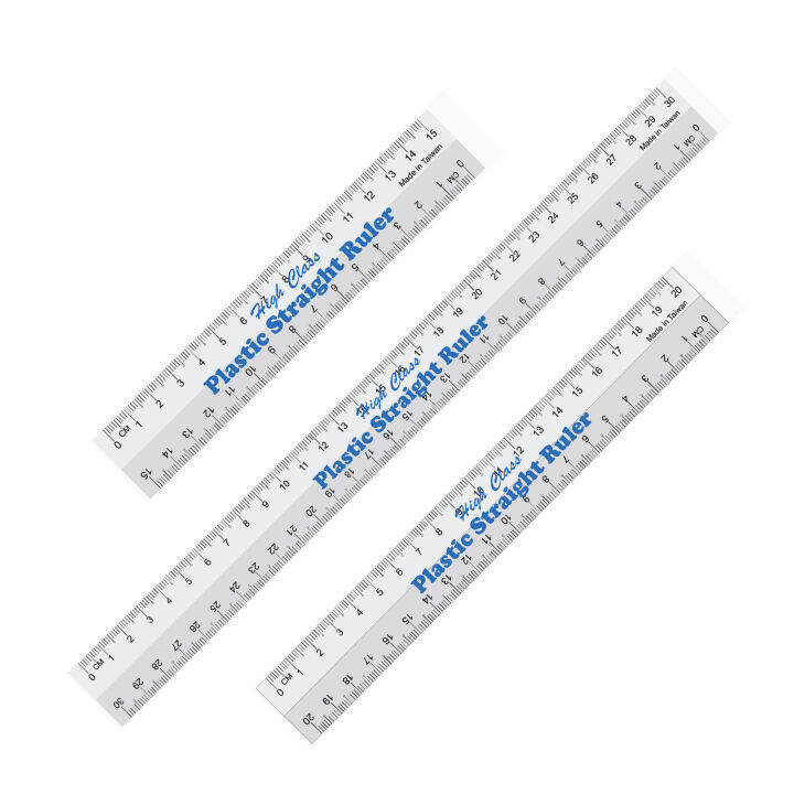 Flexible / Soft / Bendable Plastic Straight Ruler For Student / Pembaris 15cm / 20cm / 30cm - 1 ...