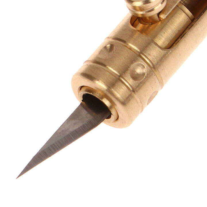 [four seasonspet] Brass Mini Portable Tool Knife Paper Cutter Cutting ...