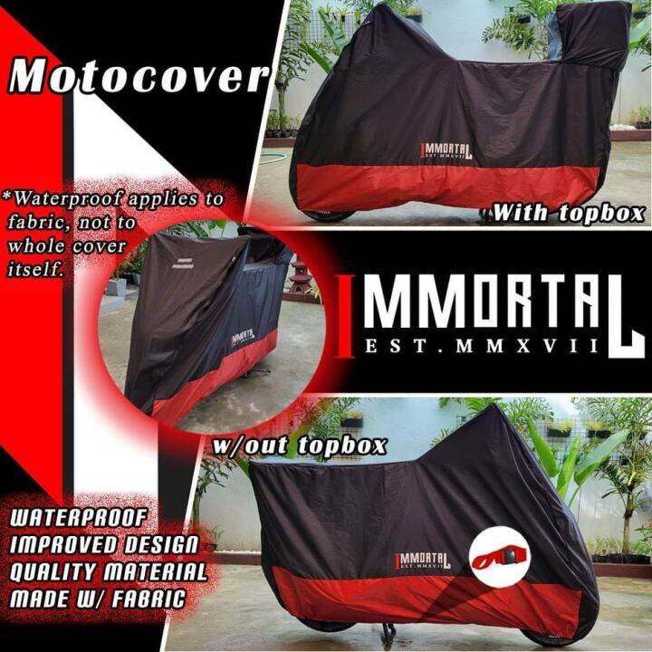 Motorcycle Motor Rain Cover By Immortal with Insulator Water Repellent ...