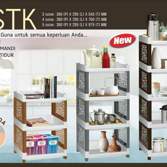 Rak Serbaguna Multifungsi susun 3 | Lazada Indonesia