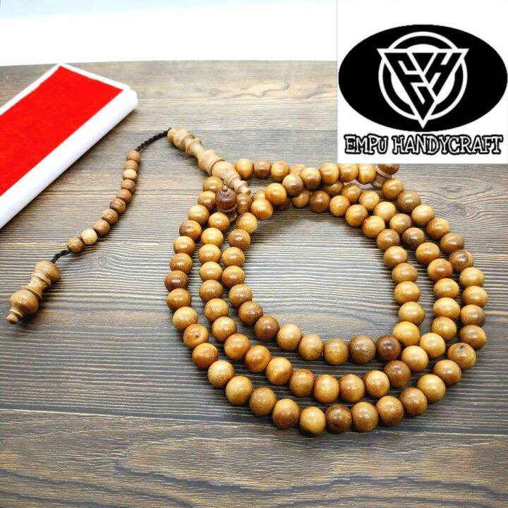 Tasbih KAYU STIGI MUSLIM NATURAL RD60 | Lazada Indonesia
