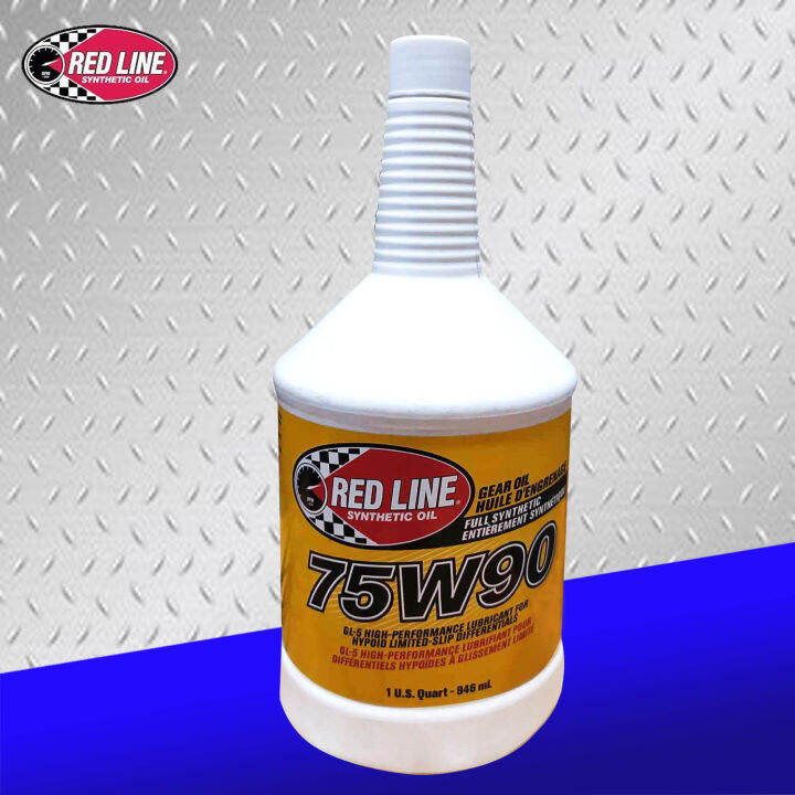 Red Line 75W-90 GL-5 Fully Synthetic Gear Oil 1 Quart | Lazada PH