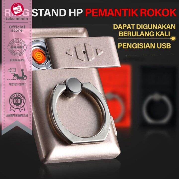 KOREK API MODEL TERBARU RING STAND HANDPHONE HP Murah | Lazada Indonesia